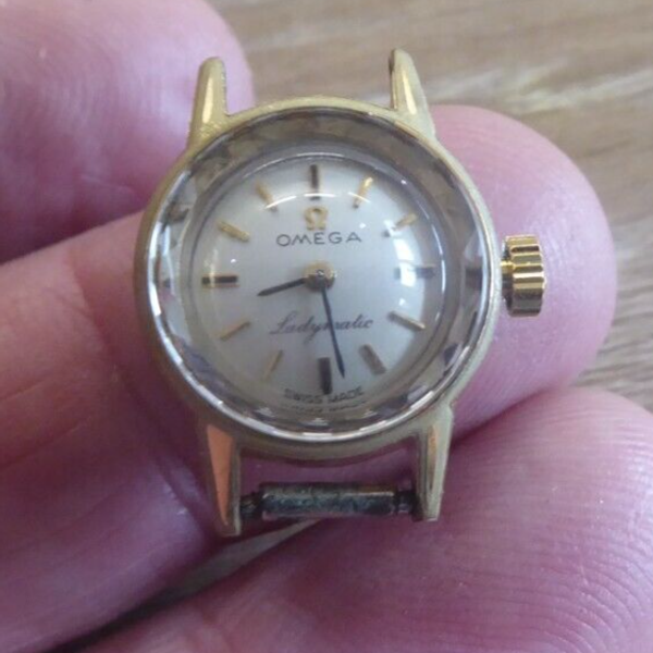 Vintage Omega CAL 661 LADIES Automatic 24 JEWELS CASE & Movement ...