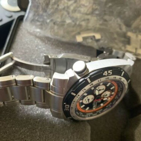 Deep Blue World Timer GMT Diver Watch | WatchCharts Marketplace