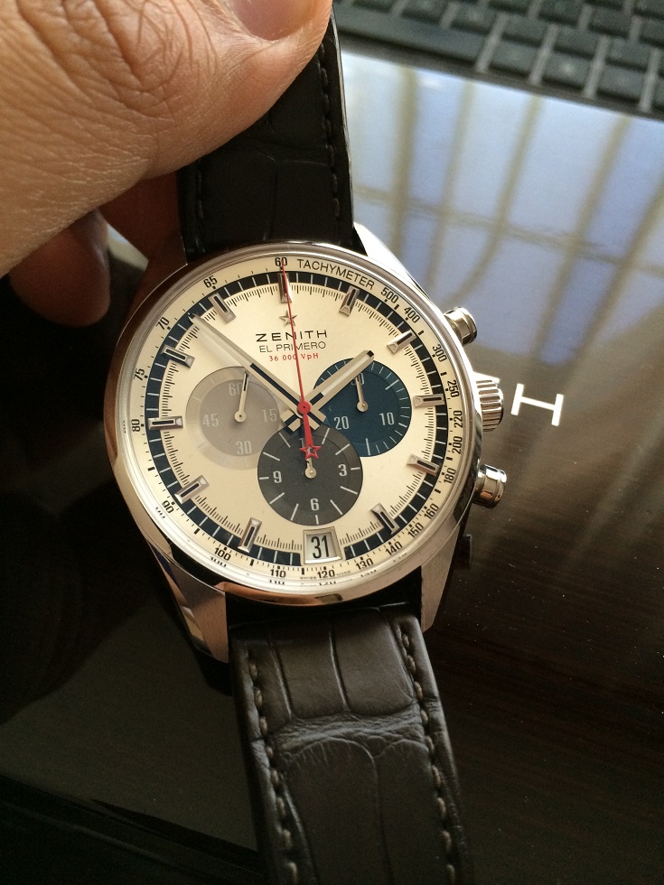 FSOT: Zenith 36,000 VPH 1969 Tri-Color Dial - Complete - NYC | WatchCharts