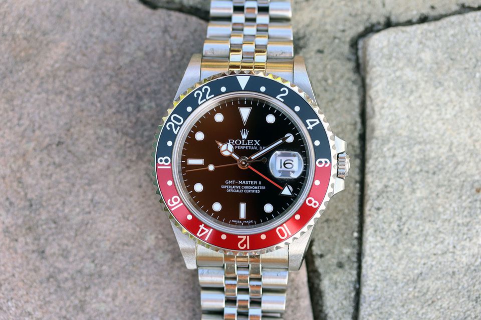 2005 Rolex GMT-Master 2 ref. 16710 Coke, Factory Jubilee, Error Dial ...