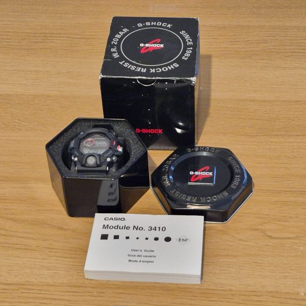 Casio G-Shock Rangeman Resin Case Resin Strap - GW-9400-1 | WatchCharts ...