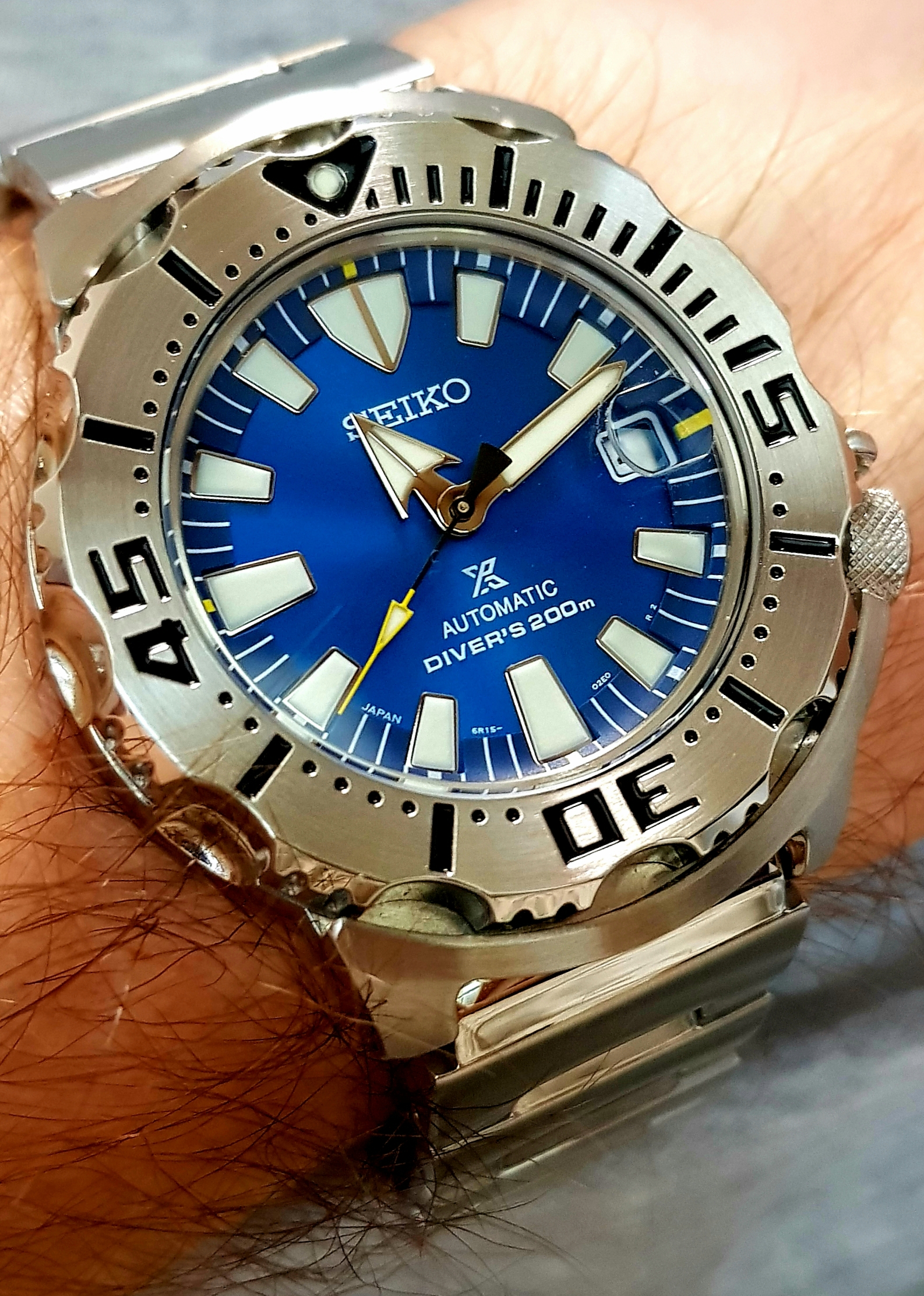 Seiko JDM Only Blue Coral Monster SBDC067 | WatchCharts