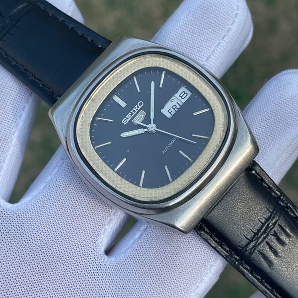 Vintage Seiko 5 Automatic Beautiful Made In Japan Mens Watch 6309-510C | WatchCharts Marketplace