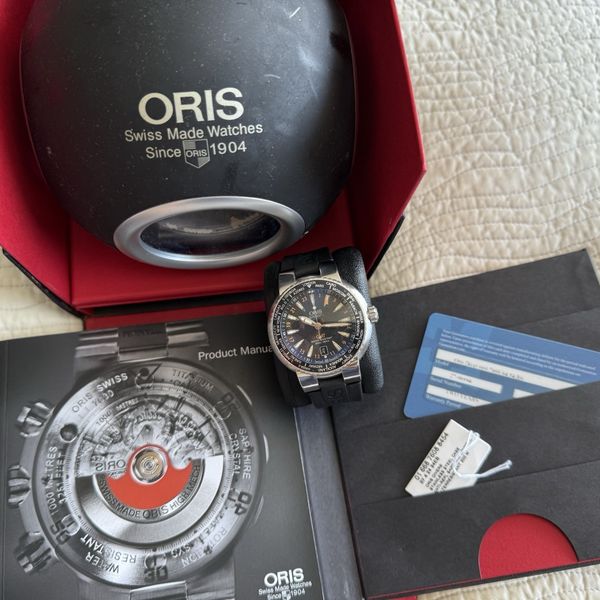 Oris Divers GMT (Box & Tags, Good Condition) | WatchCharts Marketplace