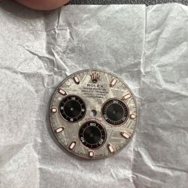 Rolex Dial Quadrante Daytona Custom Meteorite Meteor Oro 116505 116515 ...