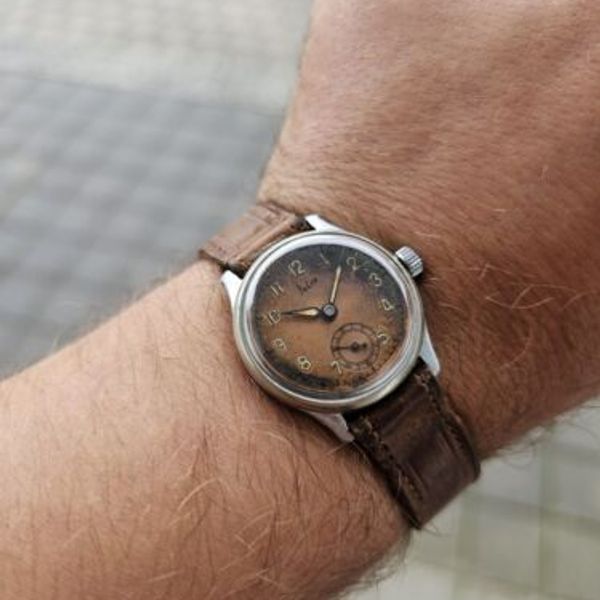 Felco Military Mens Watch WW2 1940 -1944 Movement Eta 984 Titoni Watch ...