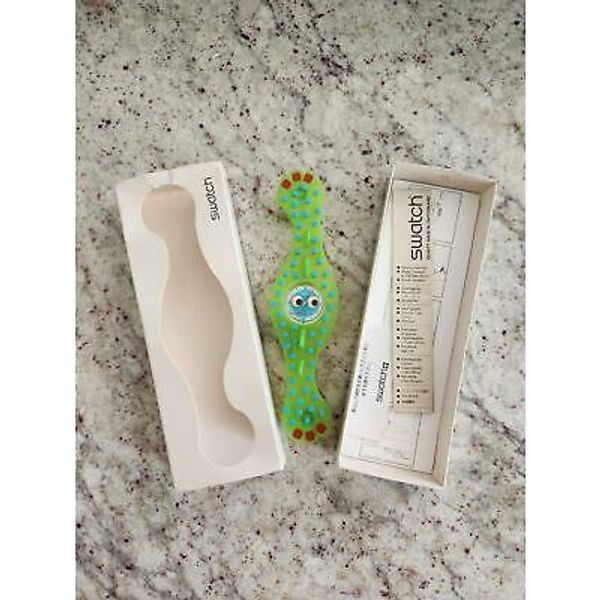Swatch Special 2001 "Human Fish" GW128 Watch. Rare squiggly jelly watch ...