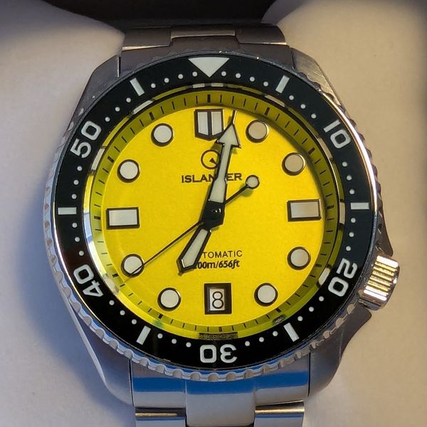 Long Island Watches Islander ISL-08 Watch (Seiko SKXA35 Style ...