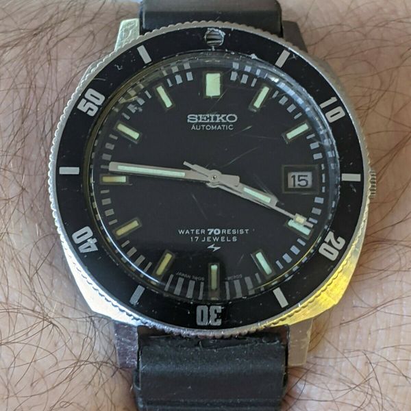 Vintage '71 Seiko 7005-8052 "Poor Man's 62Mas" 70M Sports Diver Watch, Works | WatchCharts