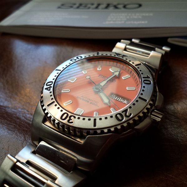 FS:Seiko Orange Knight SKXA51, with OEM bracelet and OEM rubber strap ...