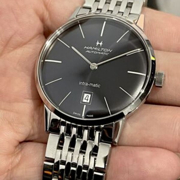 HAMILTON Intra-matic Classic H384551 38mm Swiss Made Automatic Men’s ...
