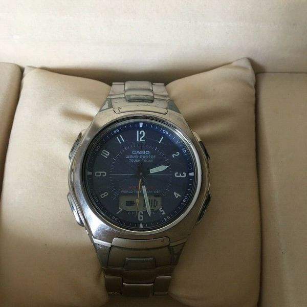 Casio Waveceptor Tough Solar WVA-430J Module 3311 Ana-Digi Watch ...