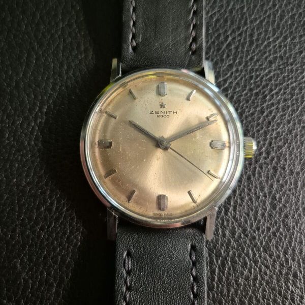 Vintage 1960's Zenith 2300 Sporto cal. 2532 | WatchCharts Marketplace