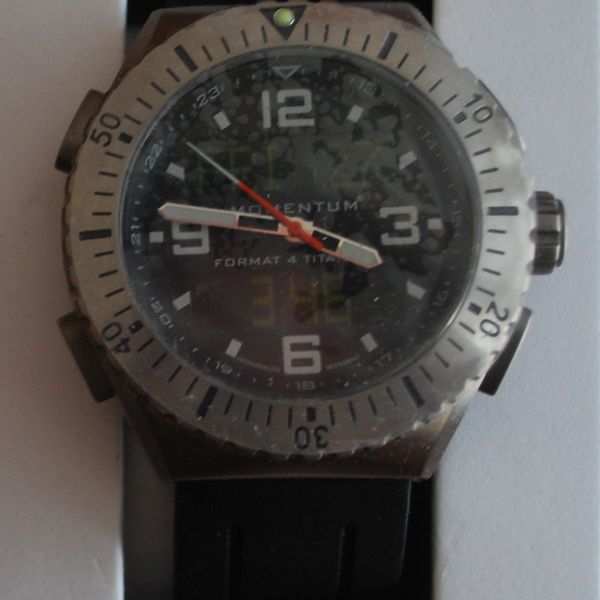 Brand New Momentum by St. Moritz Format 4 Titanium watch $210/obo ...