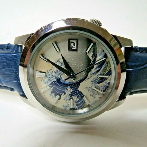 Seiko Automatic Watch Mod Great Wave off Kanagawa SNKL15 Men's ...