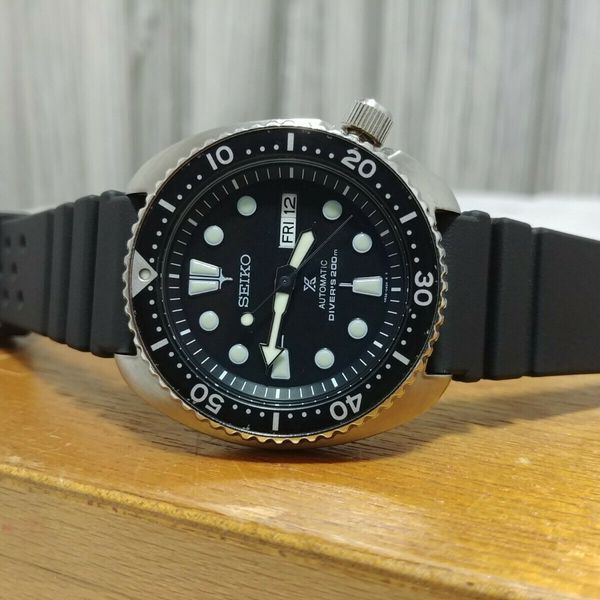 Seiko Prospex Turtle SRP777K1 / SRP777 ( black , new seiko flat vent ...