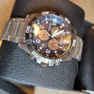 Citizen Titanium 300m Monocoque case EcoDrive New (Ray Mears ?) BN0118 ...