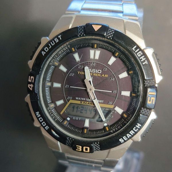 Casio Tough Solar 5208 Digitalana Watch | WatchCharts Marketplace