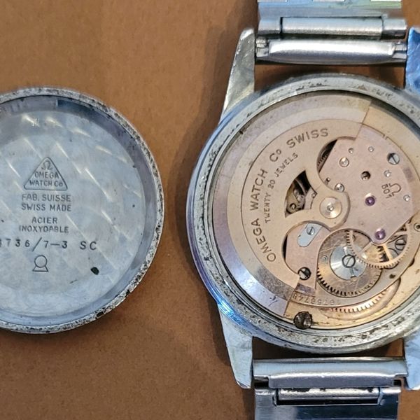 Montre Omega Automatic Cal. 501 Vintage 60 Ref 14736 Fonctionne ...
