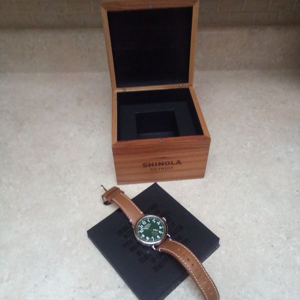 Shinola mens wrist watch | WatchCharts Marketplace