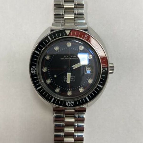 Bulova Oceanographer 98B320 Devil Diver Men’s Watch Excellent Condition ...