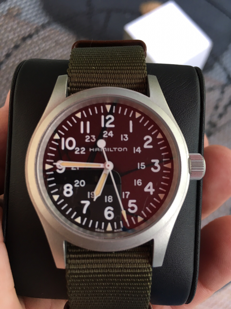 Hamilton Khaki Field Mechanical 38mm H69429931 | WatchCharts