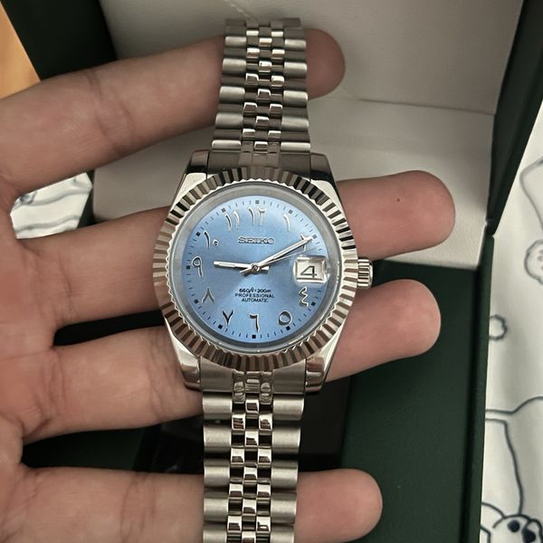 Brand new Seiko nh35 arabic dial | WatchCharts Marketplace