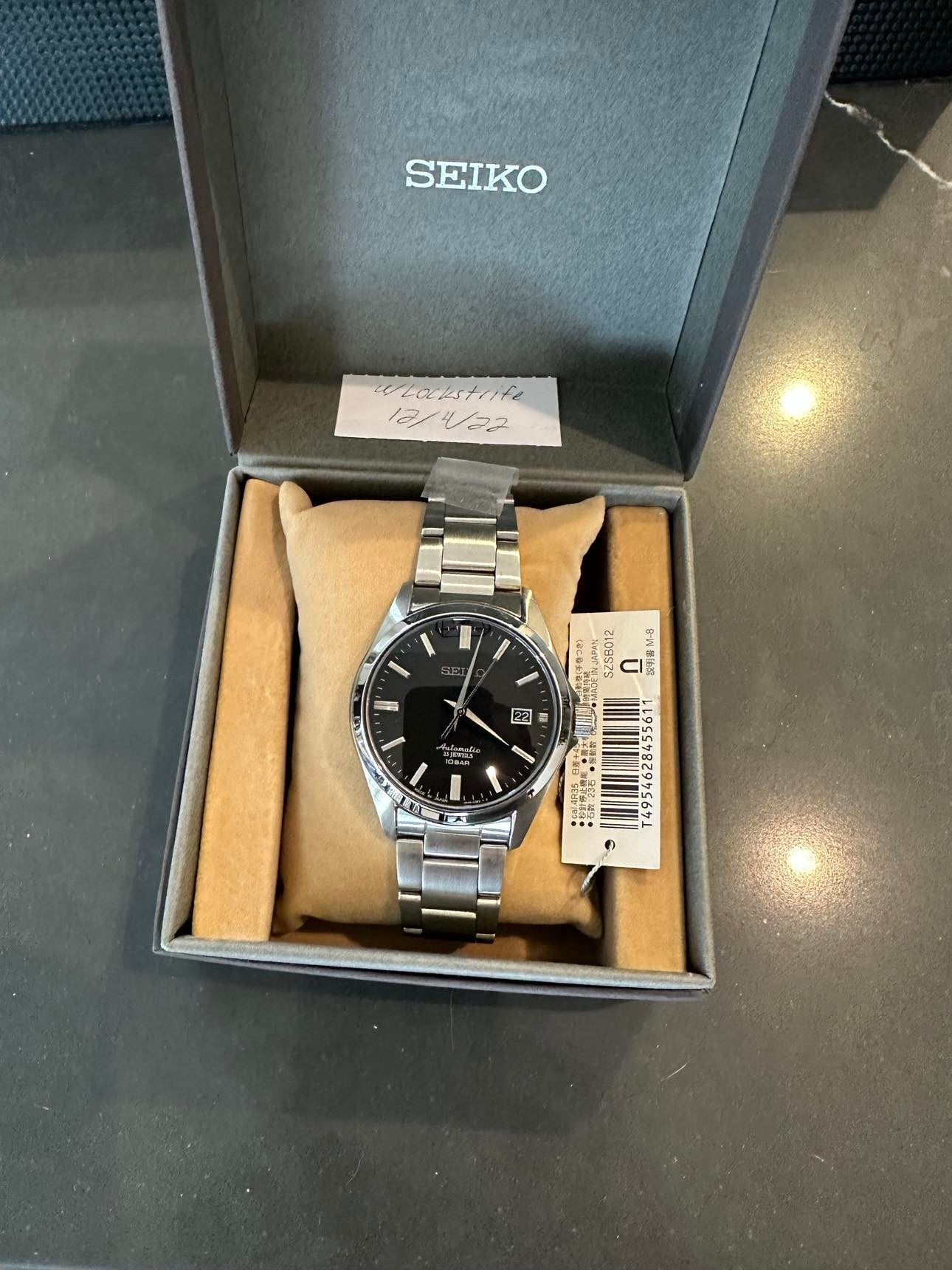 [WTS] Seiko SZSB012 - BNIB - $190 | WatchCharts