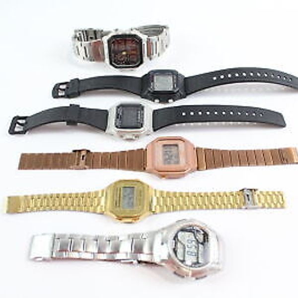 Mens Casio Digital Quartz Watches Working x 6 | WatchCharts Marketplace