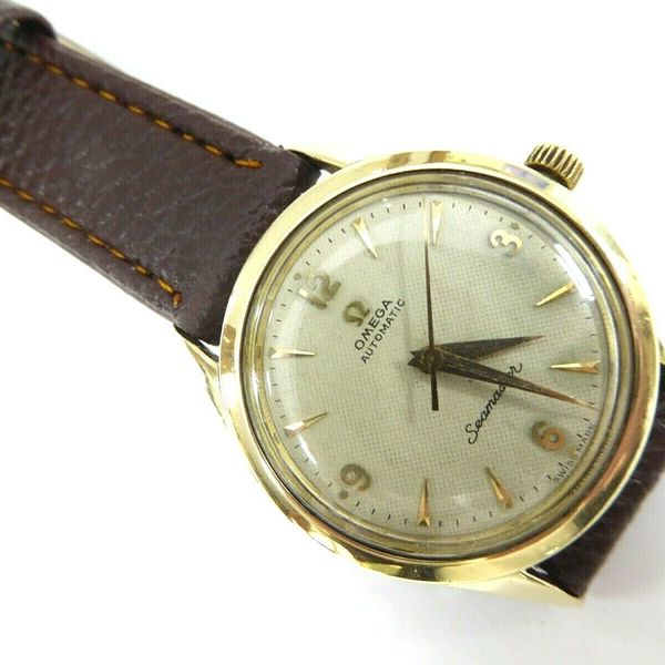 Vintage 1950's Omega Seamaster 20 Jewels Automatic Cal 471 Men's 34 mm ...