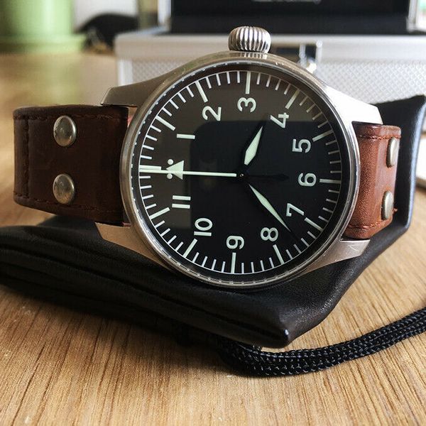 Stowa Watch Pilot Flieger Watch 2824-2 Sterile Dial Germany 40mm ...