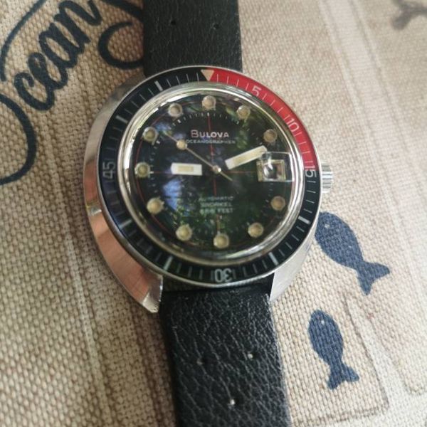 Vintage Bulova Oceanographer Snorkel Devil Diver 666 1969 | WatchCharts ...