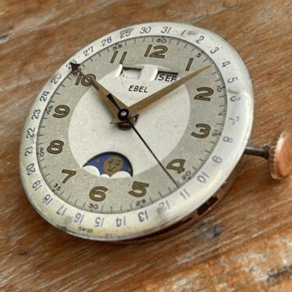 Vintage Ebel Kalendar With Moonphase Valjoux 90 | WatchCharts Marketplace