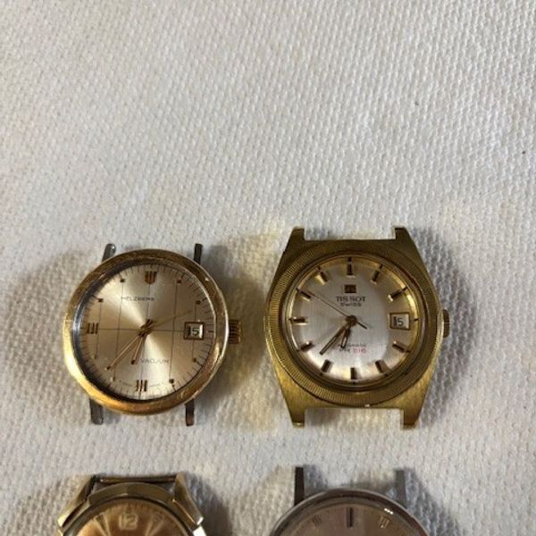 Tissot Bulova Ambassador 30 jewel watches watch lot | WatchCharts ...