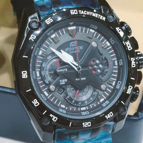 Casio Edifice Watch 5147 EF-550 Original Japanese 60 Tachymeter ...