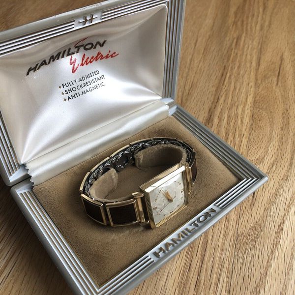 Vintage Hamilton Electric 500 Watch with original case | WatchCharts ...