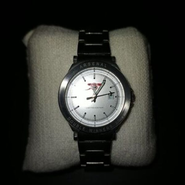 Ladies klaus kobec Arsenal Watch collectable 2002 double winners ...