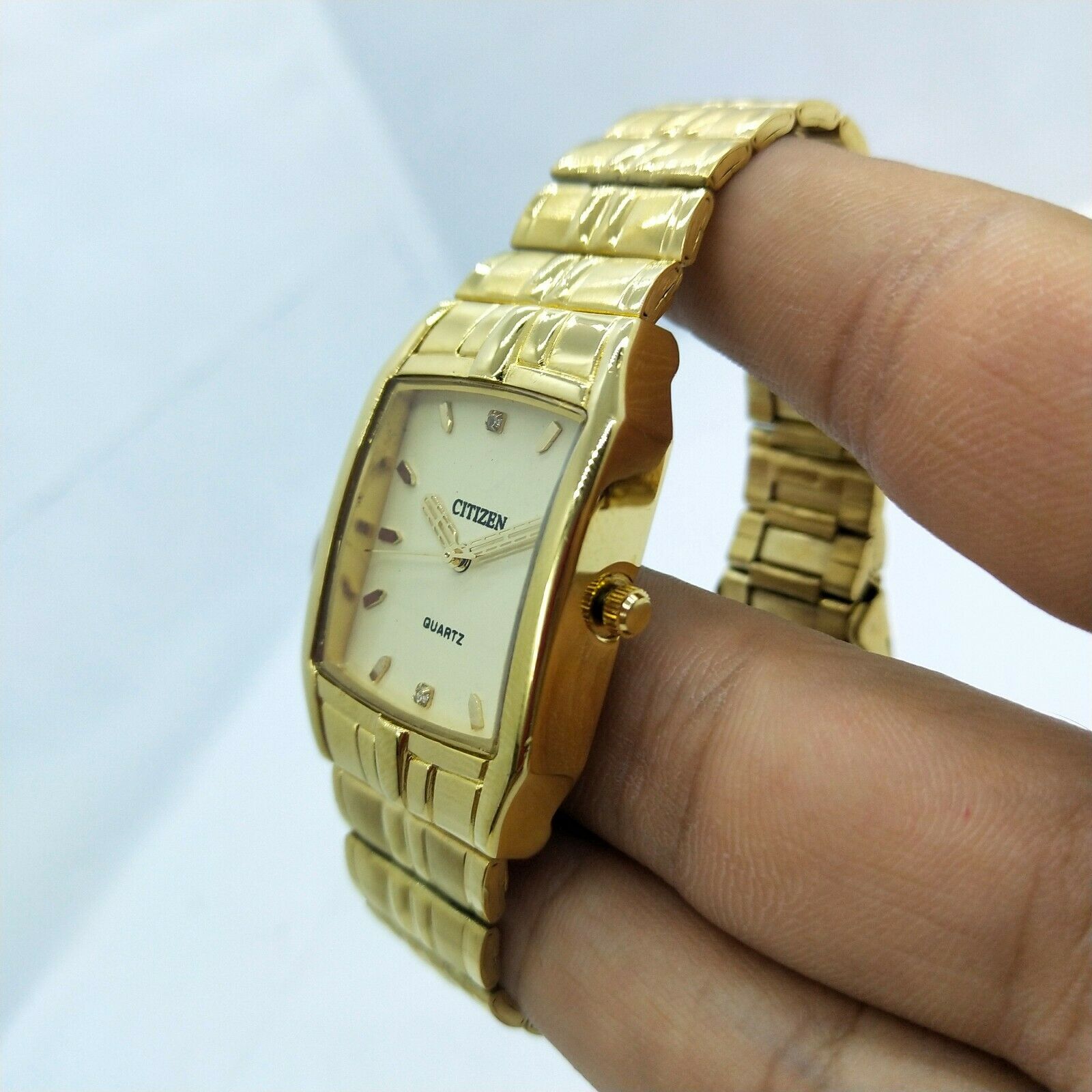Citizen Watches Gold Square