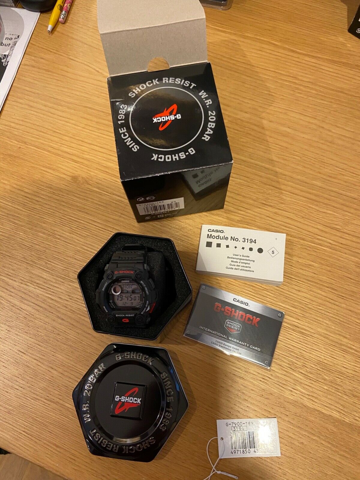 Rare Casio G Shock - module 3194 -G-7900-1ER | WatchCharts Marketplace