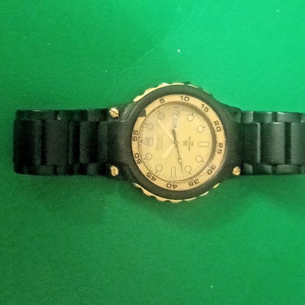 Vintage Seiko Quartz Sports 150 Day/Date Case & Dial. No Movement. 29mm ...