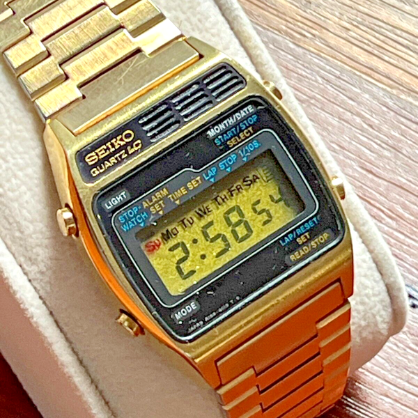 Vintage Seiko A159 LCD Digital Watch 1970s | WatchCharts Marketplace