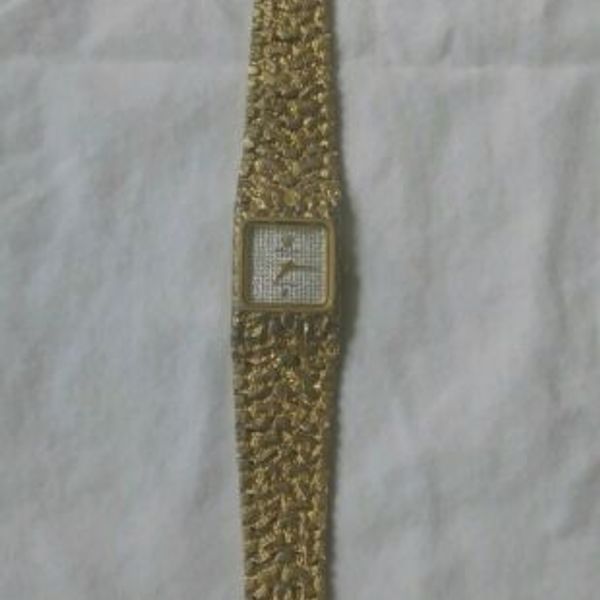 Vintage Gold Nugget Rolex Mens Wrist Watch Geneve Quartz | WatchCharts ...