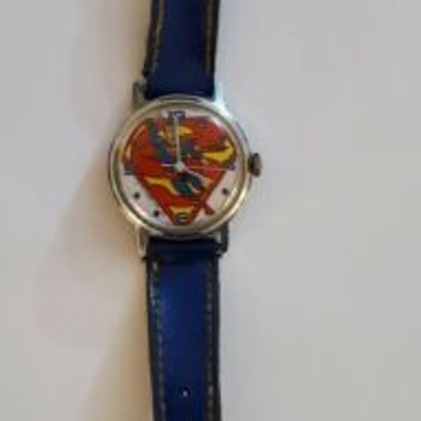 Vintage Superman Timex Watch DC Comics 1976 | WatchCharts Marketplace