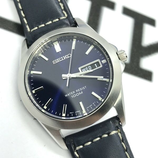 Men's SEIKO Quartz Watch with Day/Date - 100 M - V743-9A20 | WatchCharts Marketplace