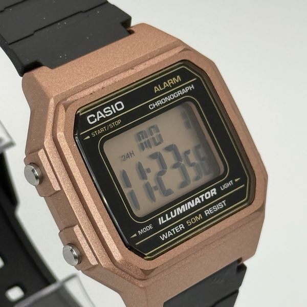 Casio Classic W-217H Mens Black Resin Strap Digital Dial | WatchCharts ...