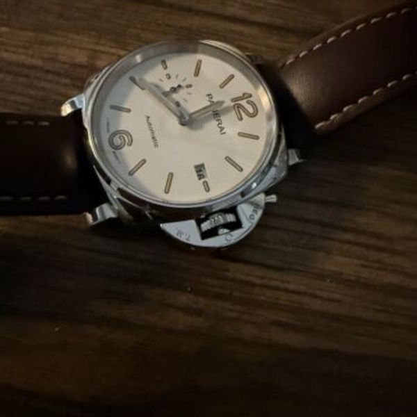 Panerai Luminor Due White Men's Watch - PAM01046 | WatchCharts Marketplace