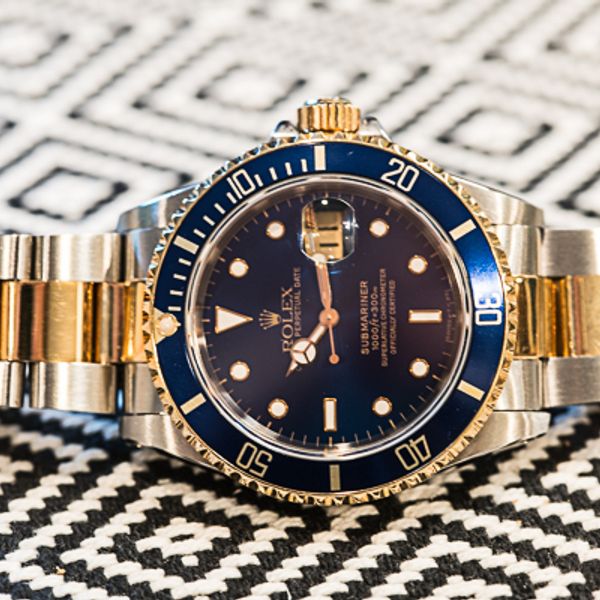 Rolex Two Tone Submariner - Blue 16613 "N" Serial Number | WatchCharts ...