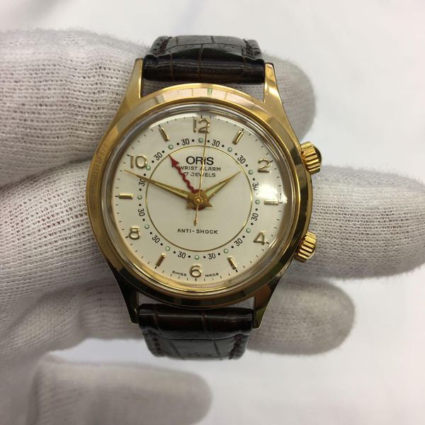 Oris Wrist Alarm Hand-Wound Ref.418-7307 | WatchCharts Marketplace