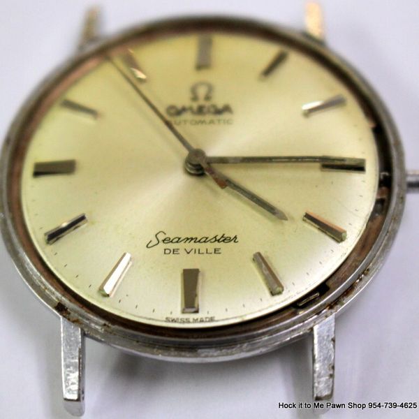 C. 1962 Omega Seamaster De Ville Automatic Cal. 550 Stainless Steel Men ...