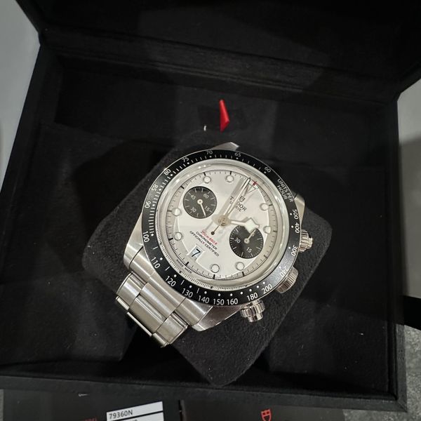 [WTS] Tudor Black Bay Chrono Panda 79360N full set | WatchCharts ...